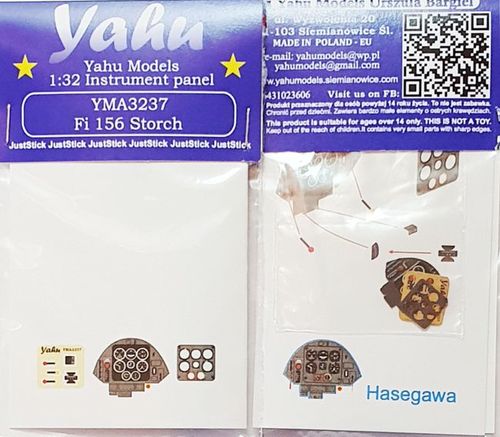 Yahu Models A3237 Fi-156 Hasegawa