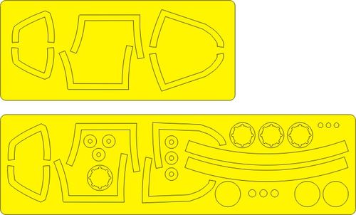 New Ware AM0390 F-15E EXPERT kabuki masks for Academy