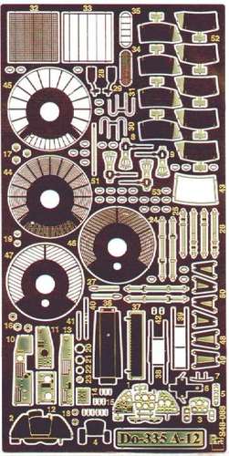 Part S48-088 Dornier Do-335A-12 Trainer Tamiya