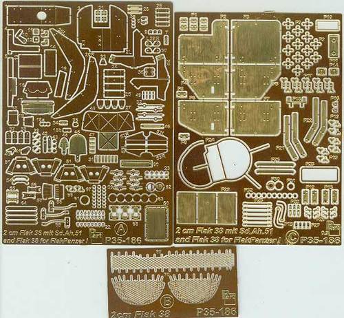 Part P35-186 2 cm Flak 38 for Flakpanzer I Tristar