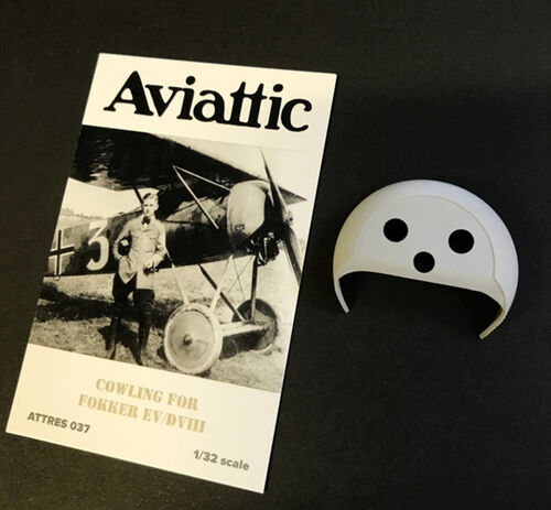 Aviattic ATTRES037 Fokker E.V / D.VIII - Cowling (for Avis and Mikro Mir kits)