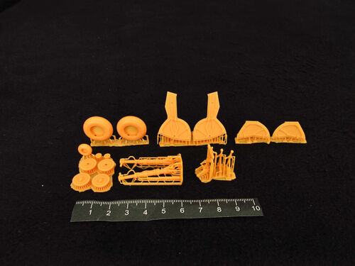 Metallic Details MDR3248 Yakovlev Yak-9 - Landing Gears 3D-Printed (for ICM kits)