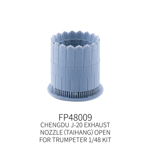 Galaxy-Model FP48009 ChengDu J-20 Exhaust Nozzle (TaiHang) Open (For Trumpeter)