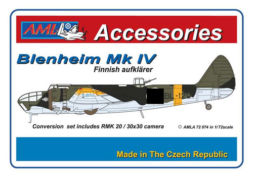 AML A72074 Bristol Blenheim Mk.IV reconnaissance in Finnish Air Force