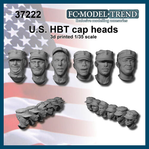 FC ModelTrend 37222 U.S. HBT Cap Heads
