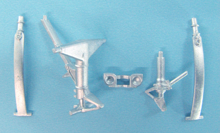 Scale Aircraft Conversions 48127 Lockheed U-2 - Landing Gear (designed to be used with Italeri and Testors kits)