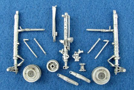 Scale Aircraft Conversions 48080 Sukhoi Su-27 - Flanker Landing Gear (for Academy, Eduard, Trumpeter and Wolfpack kits)