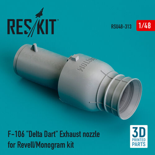 RES/KIT U48-0313 F-106 "Delta Dart" Exhaust Nozzle For Revell/Monogram Kit