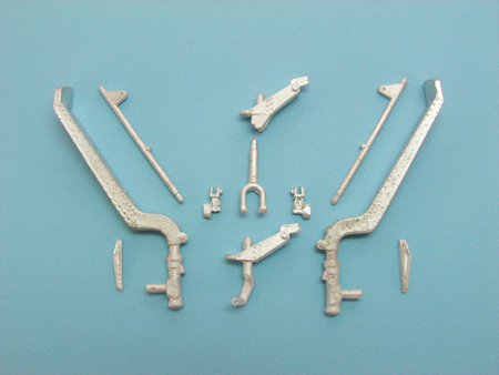 Scale Aircraft Conversions 32068 Brewster F2A Buffalo - Landing Gear (designed to be used with Czech Model and Special Hobby kits)