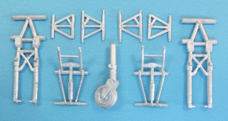 Scale Aircraft Conversions 72047 Vickers Wellington MK.IC / Mk.III / Mk.X / Mk.XIV - Landing Gear (for Trumpeter kits)