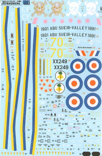 Xtradecal 32037 BAe Hawk T.1 A (2 schemes)