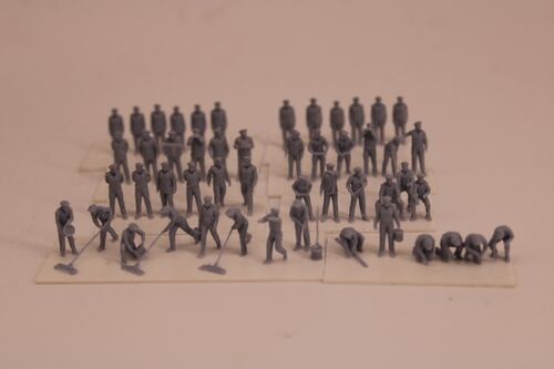 Peddinghaus-Decals 100F001 German Kriegsmarine Sailors (50 Figures)