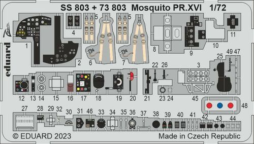 Eduard SS803 Mosquito PR.XVI Airfix