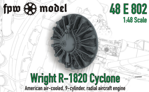 FPW Model 48E802 Wright R-1820 Cyclone