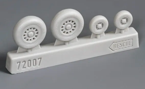 Rescue Models 72007 JAS-39 Gripen wheel set