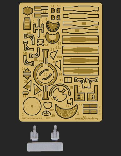 Green Strawberry 02116 Tie Advanced x1