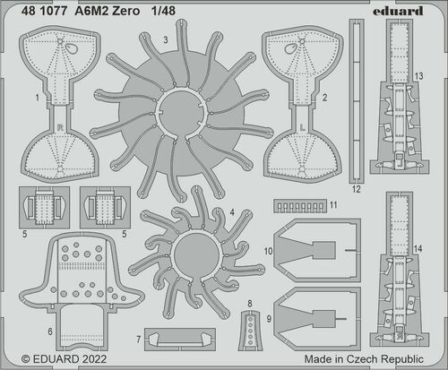 Eduard 481077 A6M2 Zero Eduard