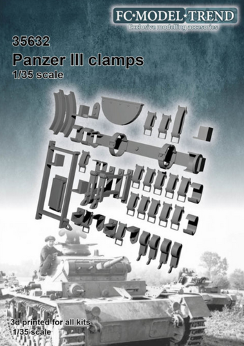 FC ModelTrend 35632 Panzer III clamps
