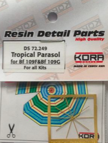 Kora Models DS72249 Tropical parasol for Bf-109F-G