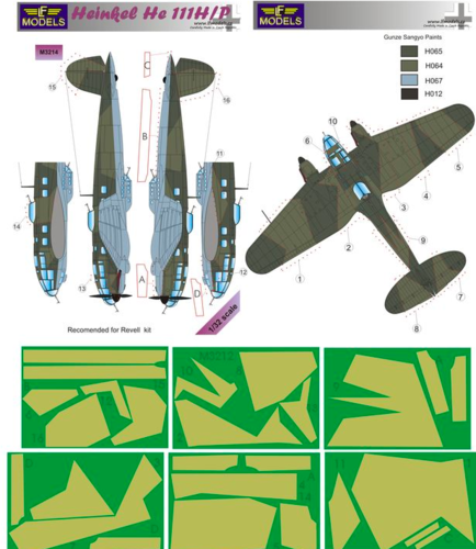 LF Models M3214 Heinkel He 111H/P