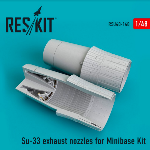 DISCONTINUED RES/KIT U48-0148 Su-33 exhaust nozzles for Minibase Kit