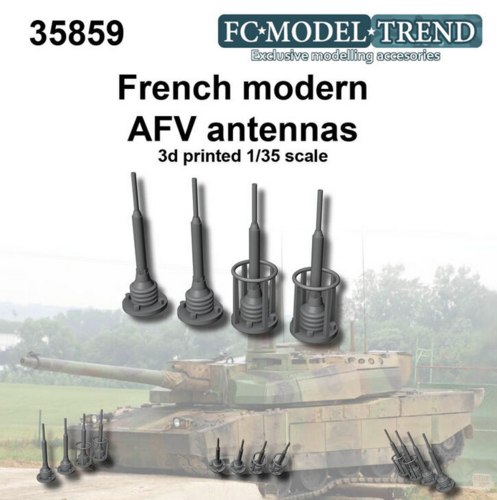 FC ModelTrend 35859 Modern French AFV antennas