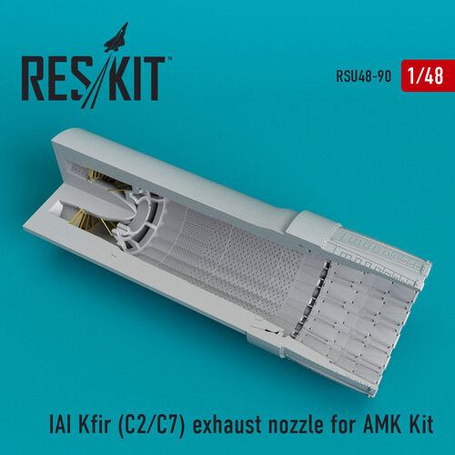 DISCONTINUED RES/KIT U48-0090 IAI Kfir (C2/C7) exhaust nozzles fo AMK Kit