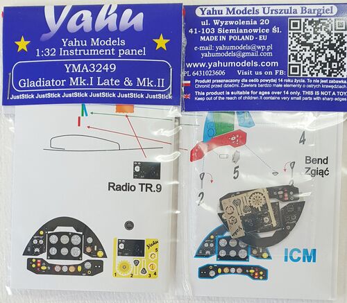 Yahu Models A3249 Gladiator Mk.I Late & Mk.II (ICM)