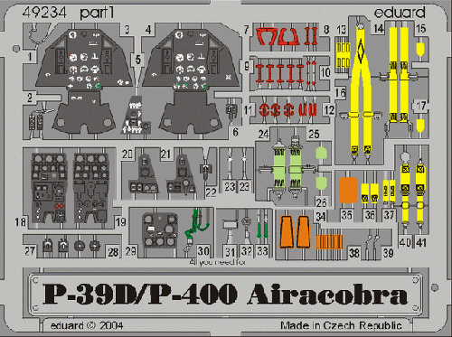 Eduard 49234 P-39D/P-400 EDUARD