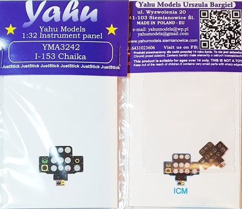 Yahu Models A3242 I-153 ICM