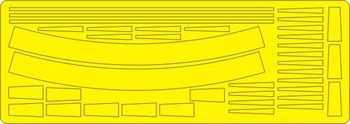 New Ware AM0352 F-111A, FB-111A, F-111C, F-111D/E, EF-111 EXHAUST NOZZLES kabuki masks for Hobbyboss