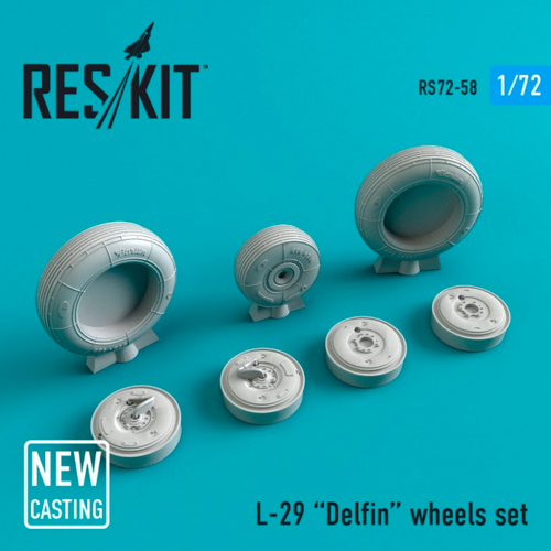 RES/KIT 72-0058 L-29 wheels set