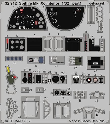 Eduard 32912 Spitfire Mk.IXc interior REVELL