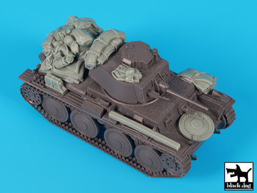 Black Dog T48066 German Panzer 38(t) ausf E/F accessories set