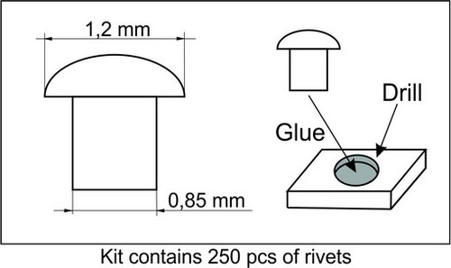 Plus Model 463 Rivets 1,2