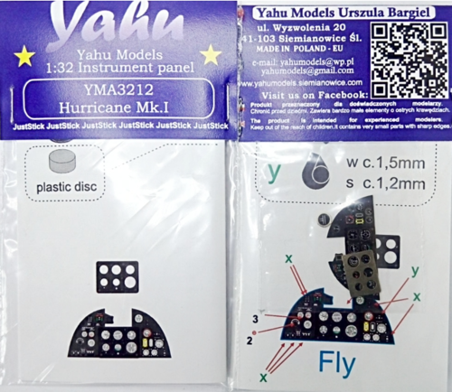 Yahu Models A3212 Hurricane Mk. I