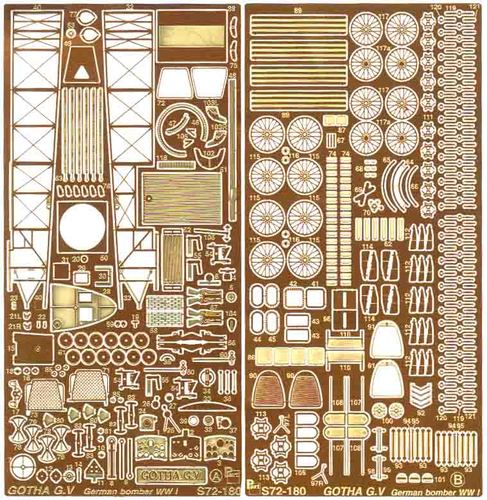 Part S72-180 Gotha G.V Roden
