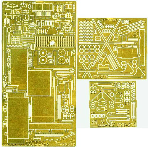 Part P35-213 Sturmpanzer IV Brummbar (mid production) Dragon