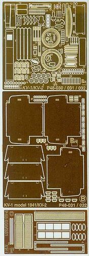 Part P48-031 KV-1 model 1941 Hobby Boss