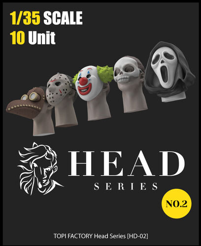 Tori Factory HD-02 Head Series 2 "Halloween 1" (10 Heads)