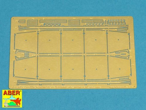 Aber 72A04 Side skirts for PzKpfw IV, Ausf.G, early Brummbar - 72 A04