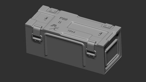 Firma49 A063-48 British Ammunition Crate (P59)