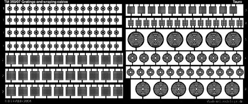 TAURO MODEL 350-07 Plates, Pitches For Guns/Machine Guns And Cable Reels