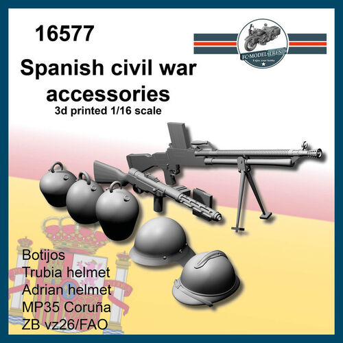 FC ModelTrend 16577 Spanish Civil War Accessories