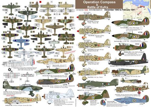 DP Casper 72050 Forgotten Operations - Operation Compass and Battle of Kufra