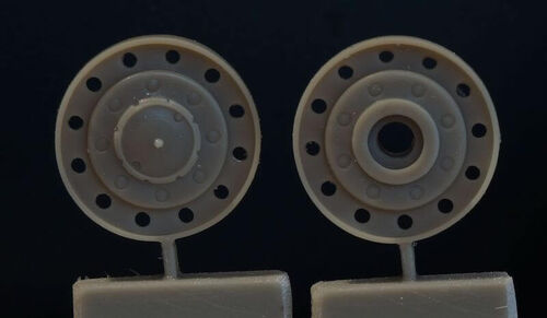 Zebrano ZA35275 Ground Wheels Set for KV to 1940