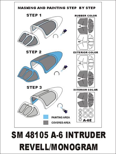 Montex SM48105 A-6 Intruder Revell/Monogram