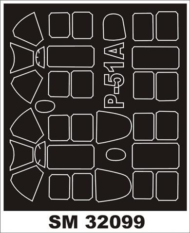 Montex SM32099 P-51A Mustang Hobbycraft