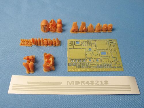 Metallic Details MDR48218 Bell MV-22 Osprey - Exterior Set (designed to be used with Hobby Boss kits)