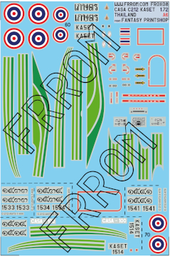 Azur FRX08 CASA C-212 Kaset (A6)